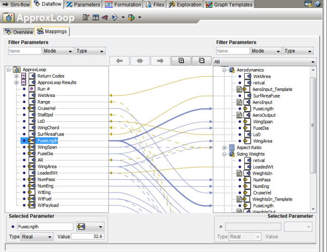 Viewing the Mappings