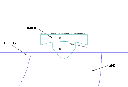 Snubber-arm mechanism