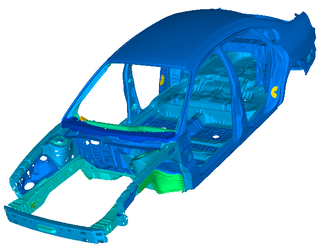 Car Model–Volume Reduction