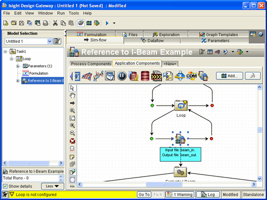 Adding an External Referenced Model to the Simulation Process Flow